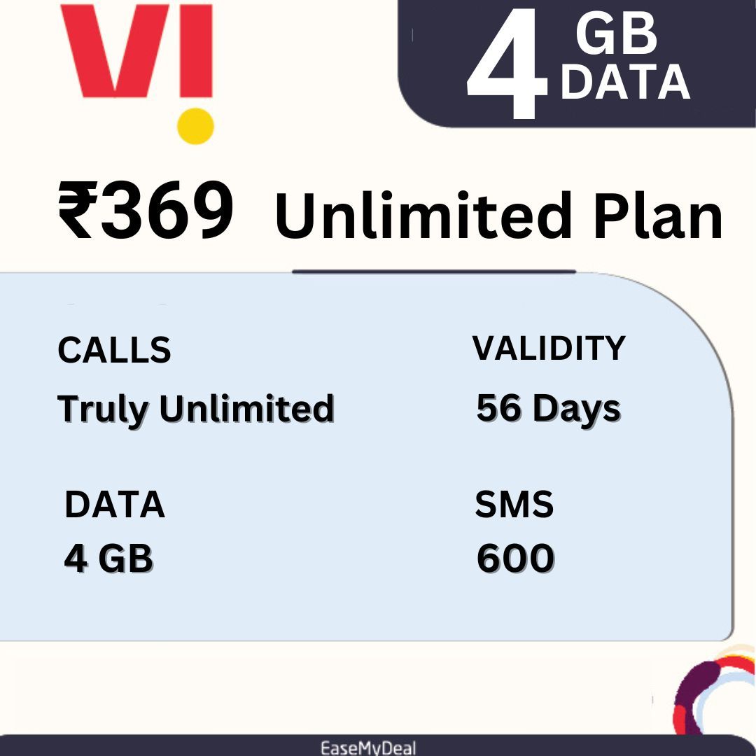 Vi 369 Unlimited Recharge Plan | Vi 369 Plan Detail